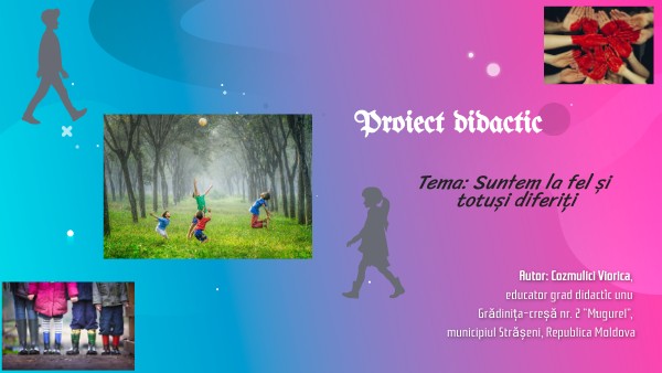 Suntem la fel dar totuși diferiți | Genially