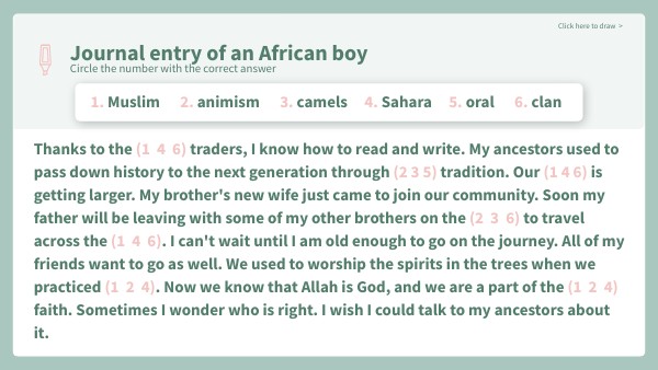 Fictional Journal Entries