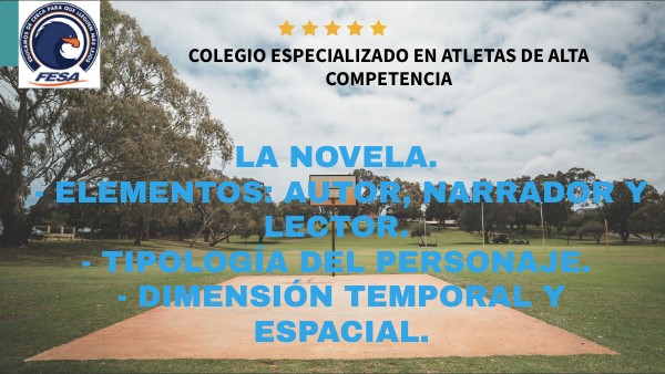 8° LA NOVELA Y SUS ELEMENTOS | Genially