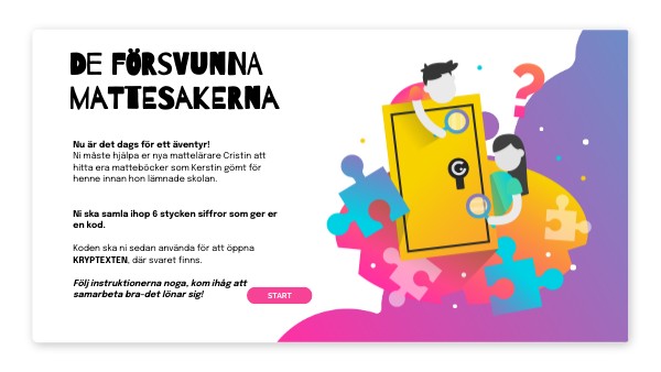 Åk 5 uppstart | Genially