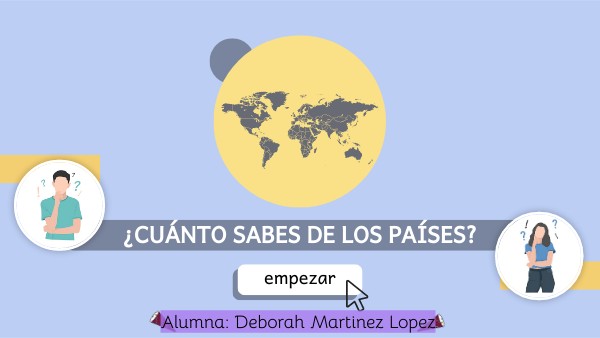 QUIZ DE LOS PAÍSES | Genially