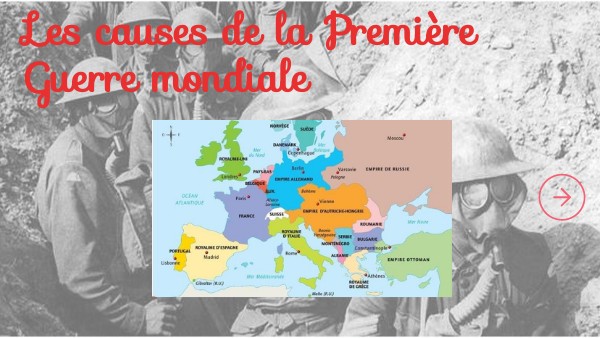 Les causes de la Première Guerre mondiale