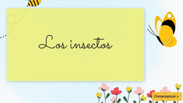 Los insectos