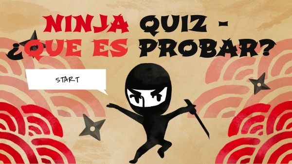 NINJA QUIZ - Tema 01 | Genially
