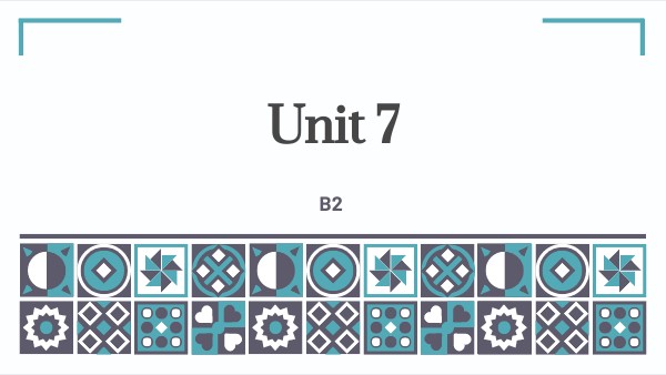 Unit 7 B2