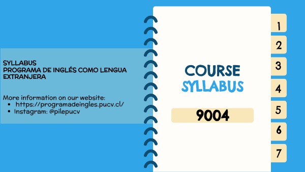 Syllabus 9004 | Genially