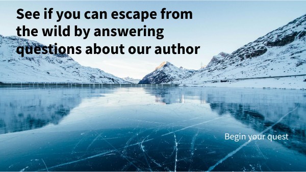 Call of the Wild About the Author and Vocabulary | Genially