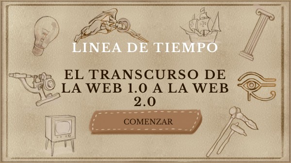 Linea de tiempo - Evolución de la web | Genially
