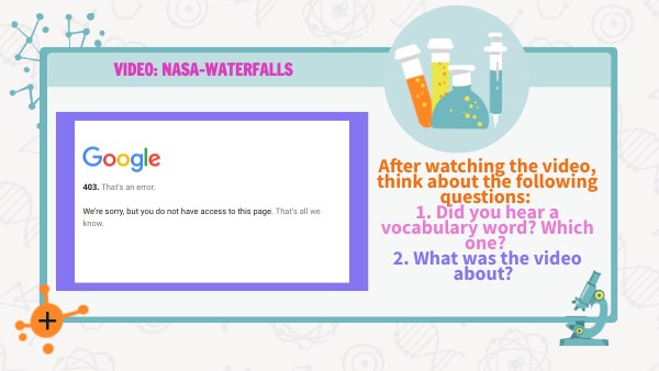 Topic 19: NASA Waterfall