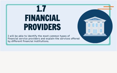 1.7 Financial Providers