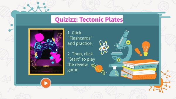 Quizizz: Tectonic Plates