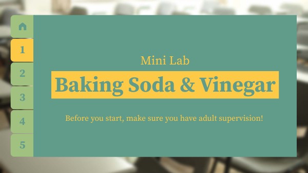 Mini Lab: Baking Soda & Vinegar