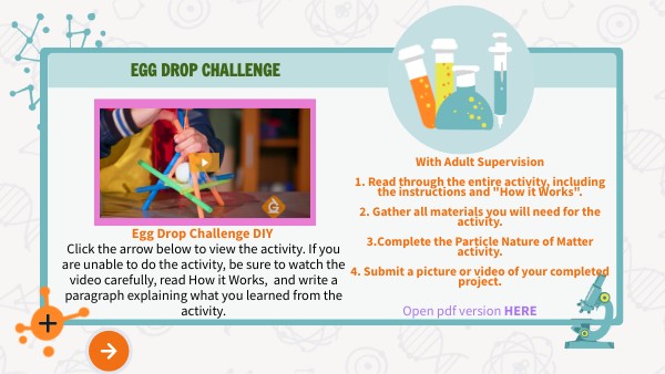 Topic 1 Lesson 4: Egg Drop Challenge