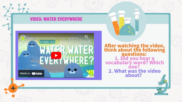 Topic 18: Water Everywhere