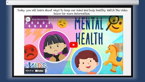 Virtual Library: Mental Health