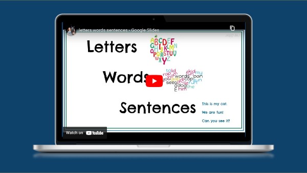 Lesson: Letter, word, sentence
