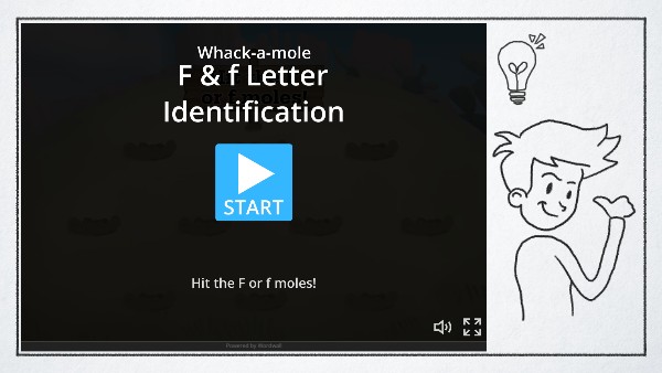 Letter F Word Wall | Genially
