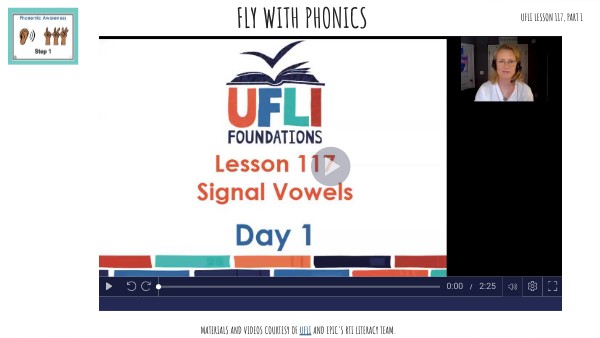 117 Phonics, Part 1