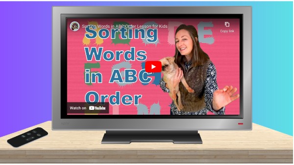 video: alphabetical order