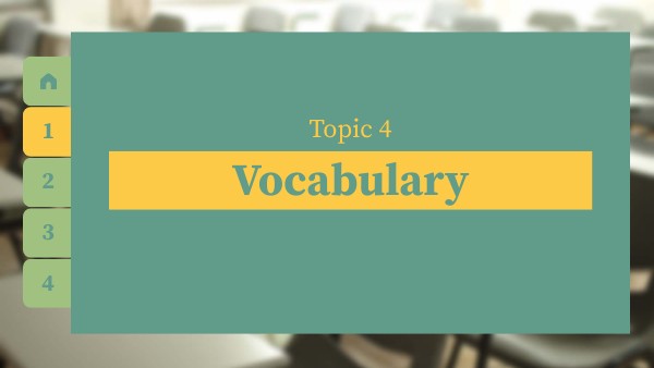 Topic 4 vocab | Genially