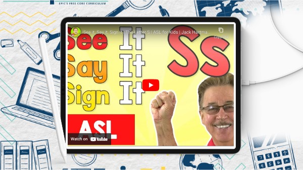 Letter S Sing and Sign