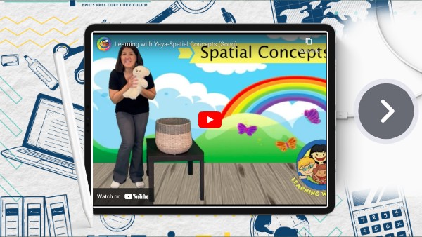 PK and K Spatial/Time: up, down, before, after | Genially