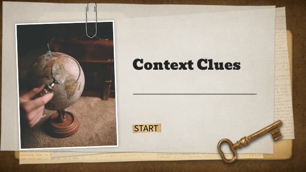 Pk/k-context clues | Genially