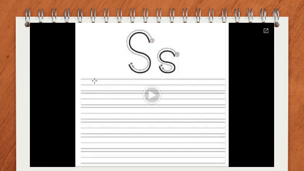 Letter S Writing