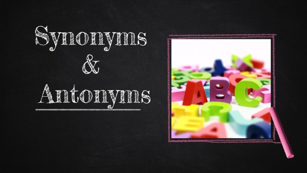 Kinder- synonym and antonym