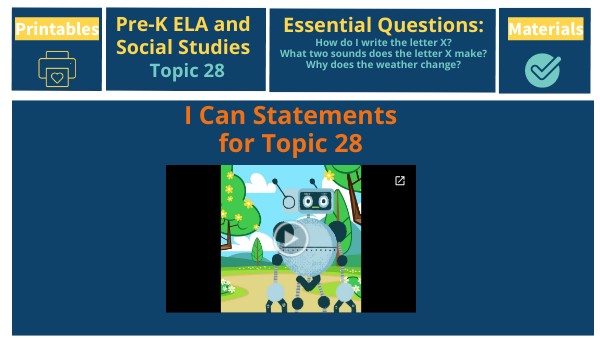 ELA Topic 28 Landing Page
