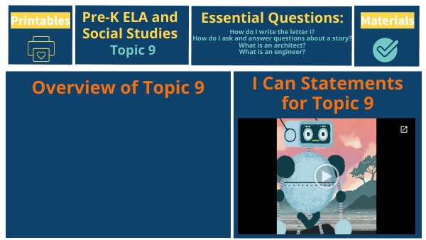 ELA Topic 9 Landing Page
