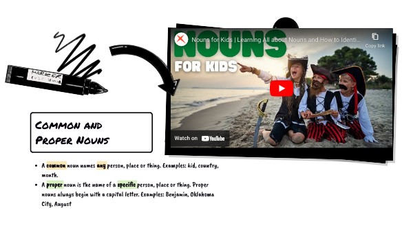 2nd- common/proper noun | Genially