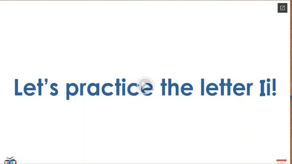 Letter I Writing | Genially