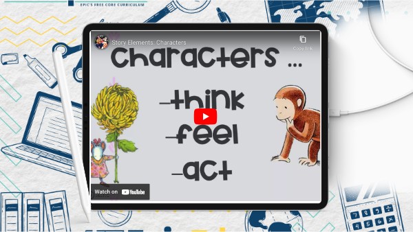 What are characters (PK)