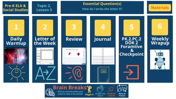 temp w/ 5--2.5 ELA/SS PK Daily Template