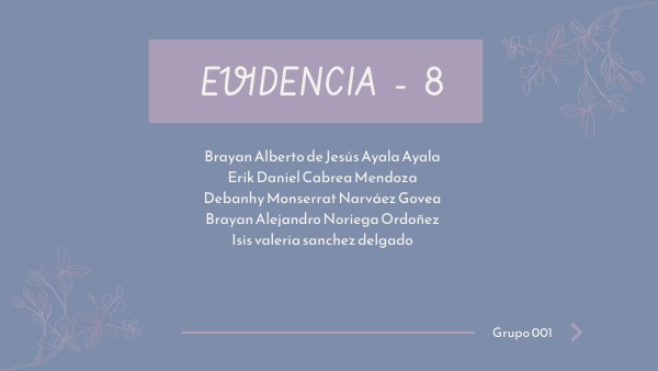- Evidencia 8 | Genially