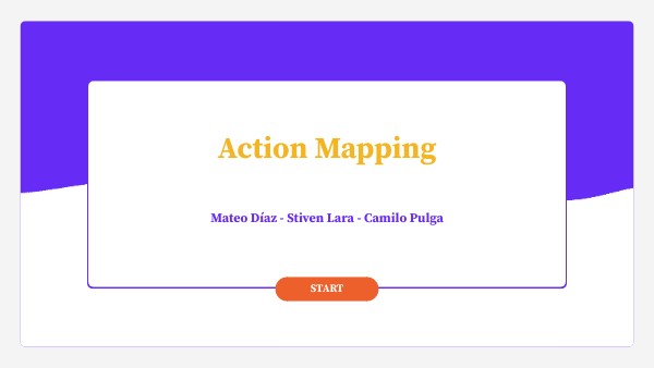 Action Mapping | Genially