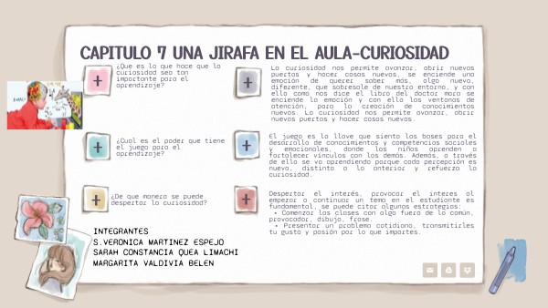 CAPITULO 7: UNA JIRAFA EN EL AULA | Genially