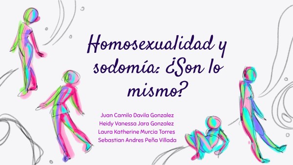 Homosexualidad y sodomía