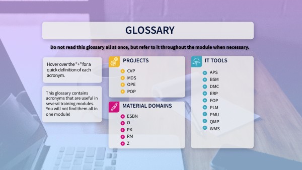 Glossary GSC110