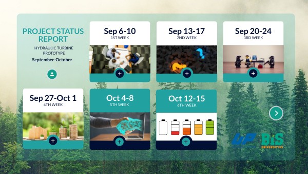 PROJECT STATUS REPORT | Genially