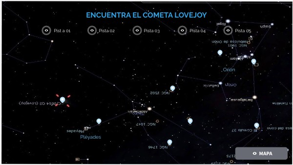 DESCUBRE EL COMETA