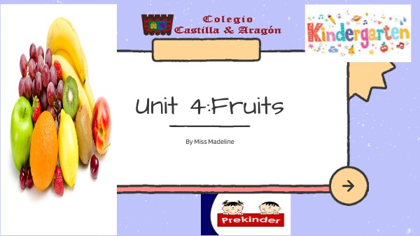 Fruits: Unit 4