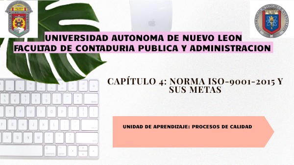 CAP. 4 NORMAS ISO | Genially