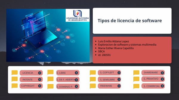 Tipos de licencia de software