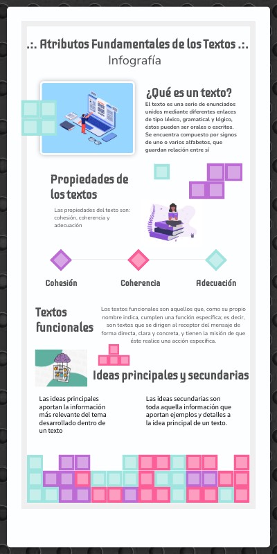 Atributos Fundamentales de los Textos | Genially