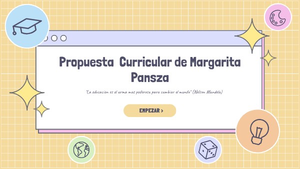 Diseño Curricular Margarita Pansza | Genially