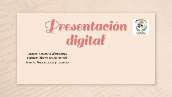Presentación digital