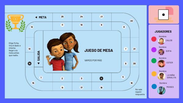 JUEGO DE MESA - FAMILIA | Genially