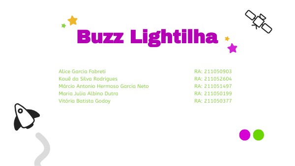 BUZZ LIGHTILHA